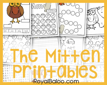 FREE The Mitten Printables Pack