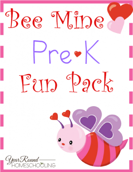 FREE PreK Valentines Pack