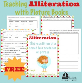 FREE Alliteration Printables Pack