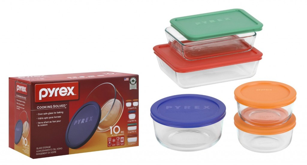 Pyrex 10 Piece Storage Set Only $12.63!