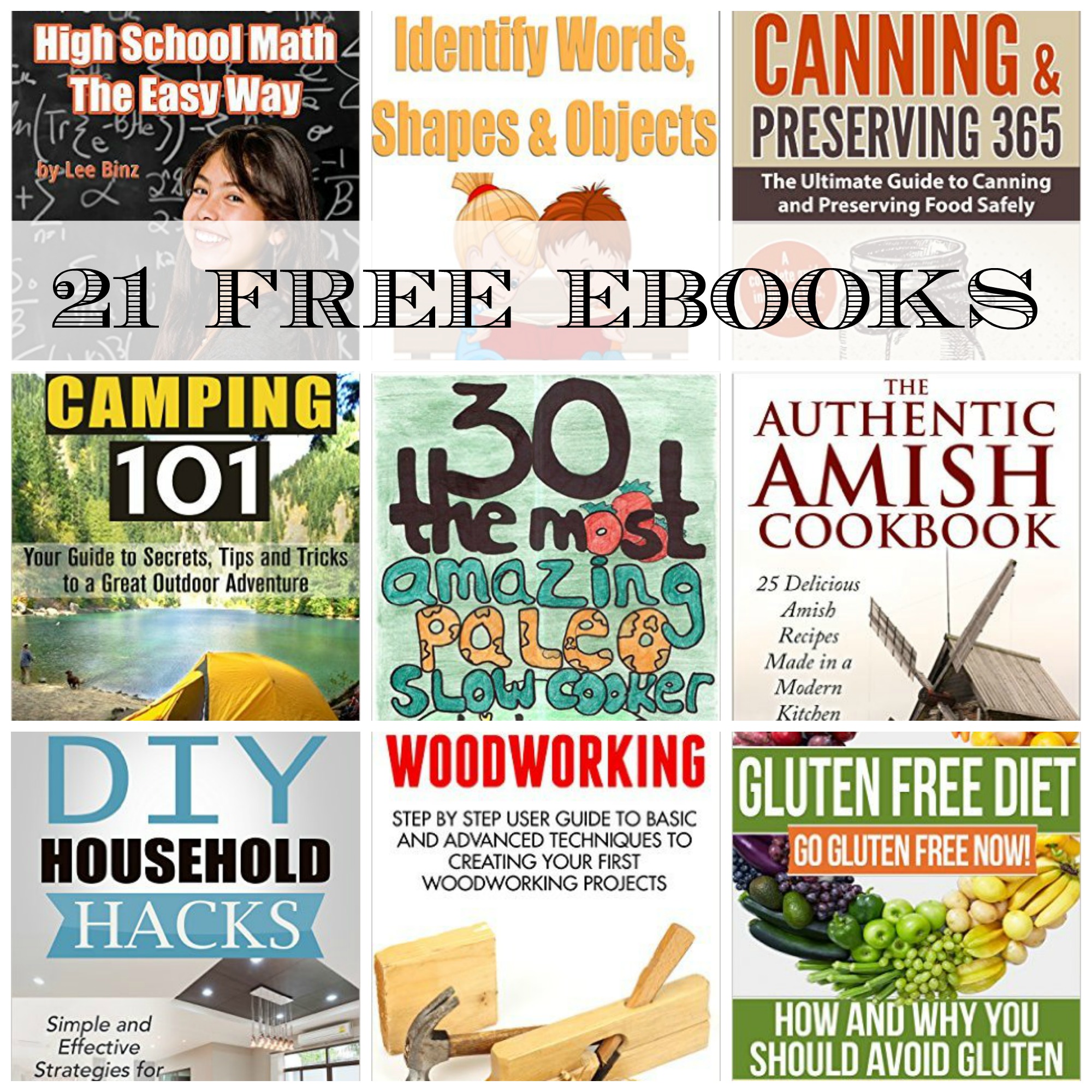 21 FREE EBOOKS: Homeschool High School Math The Easy Way, Conquer ...