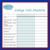 FREE College Visit Check List and Tips