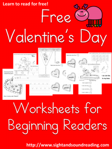 FREE Valentine's Beginning Readers Pack