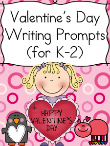 FREE Valentine's Day Writing Prompts for K-2