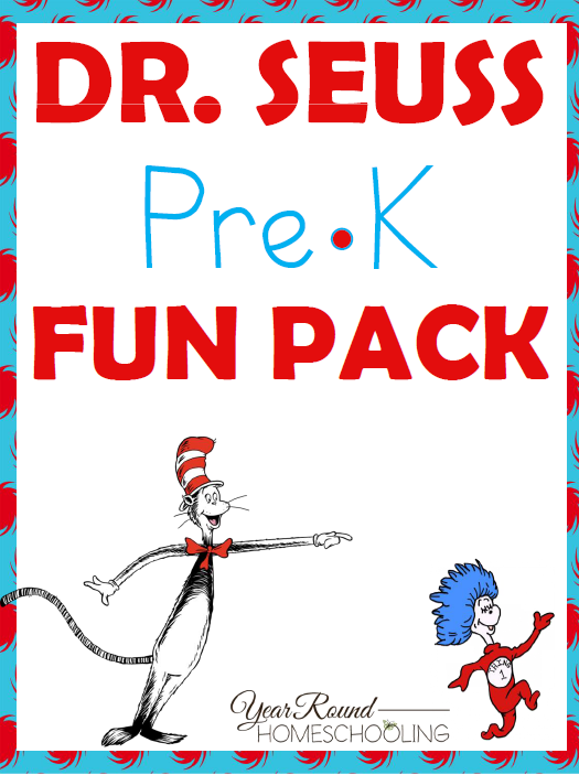 FREE Dr. Seuss PreK Fun and Learning Pack