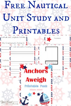 FREE Nautical Unit Study and Printables
