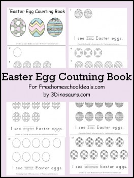 FREE EASTER EGG COUNTING PACK (Instant Download)