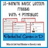FREE 15 Minute Music Lessons with Printables