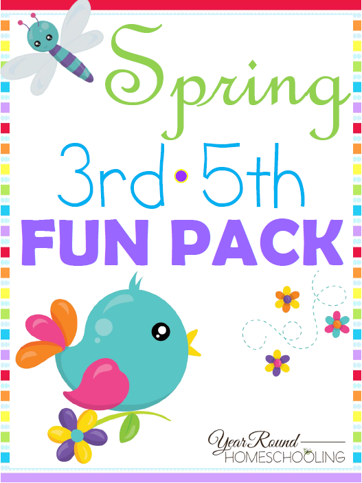 FREE Spring 3rd-5th Fun Pack