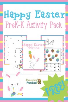 FREE Easter PreK & K Pack