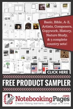 Over 600 FREE NOTEBOOKING PAGES!! Including 3 Complete Country Study Sets!