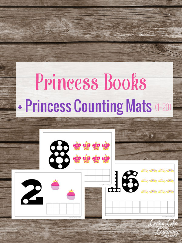 FREE Princess Counting Mats