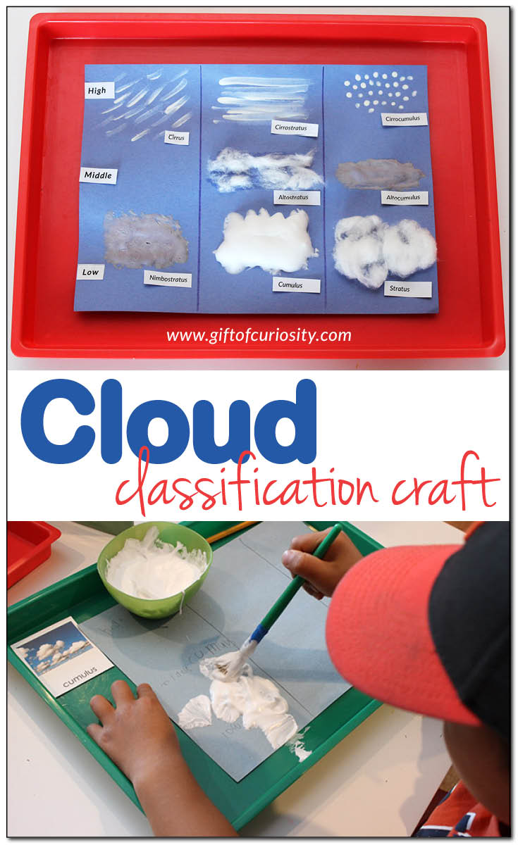 FREE Cloud Classification Craft