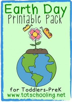 FREE Earth Day Pack for Toddlers & PreK
