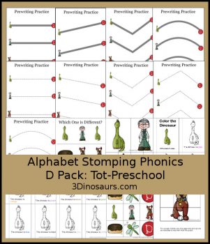 FREE Letter D Phonics Pack