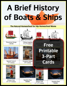 FREE Boats and Ships Printables