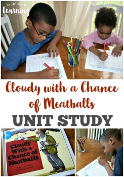 FREE Cloudy with a Chance of Meatballs Unit Study