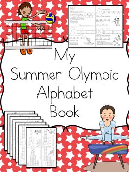 FREE Summer Olympics Alphabet Book