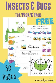 FREE Insect and Bug Tot Pack