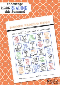 FREE Summer Reading Bingo