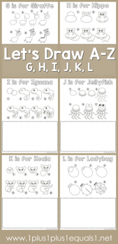 FREE Let's Draw Printables