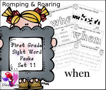 FREE Sight First Grade Word Pack