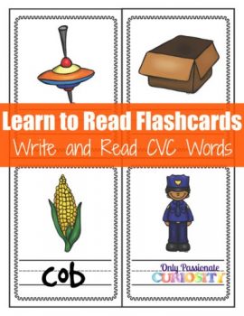 FREE Learn to Read Flashcards