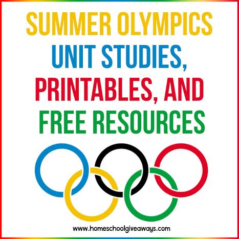 FREE Summer Olympics Unit Studies, Printables and Resources