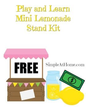 FREE Lemonade Stand Printables