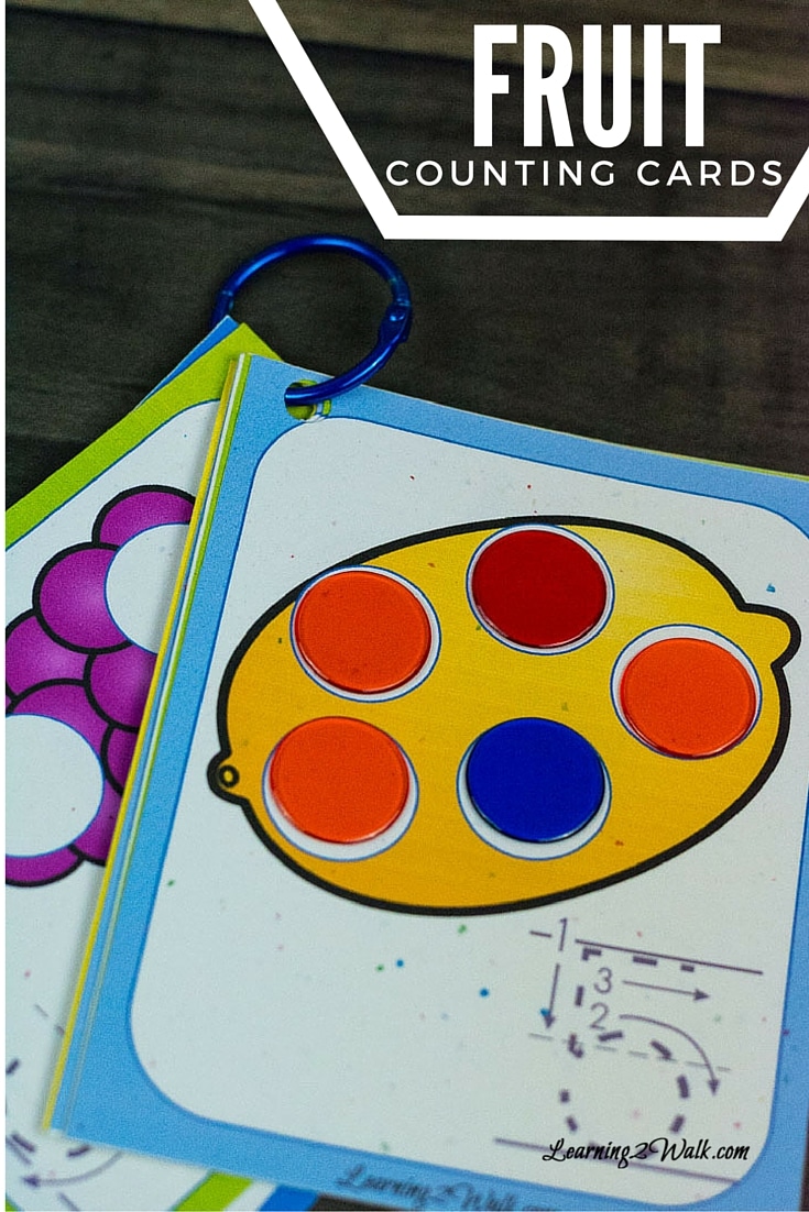 FREE Preschool Fruit Letter Printables