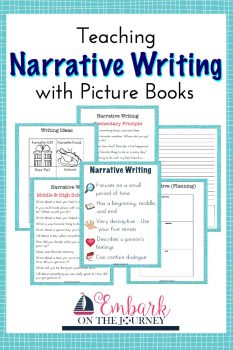 FREE Narrative Writing Printables Pack