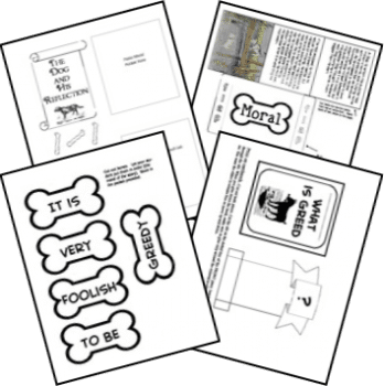 FREE Asop Fable Lapbooks