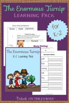 FREE The Enormous Turnip Learning Pack