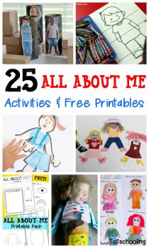 FREE All About Me Printables
