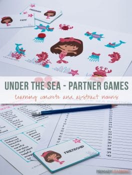 FREE Noun Partner Games