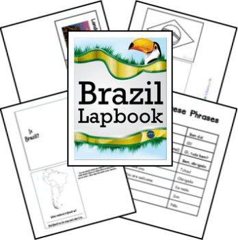 FREE Brazil Lapbook