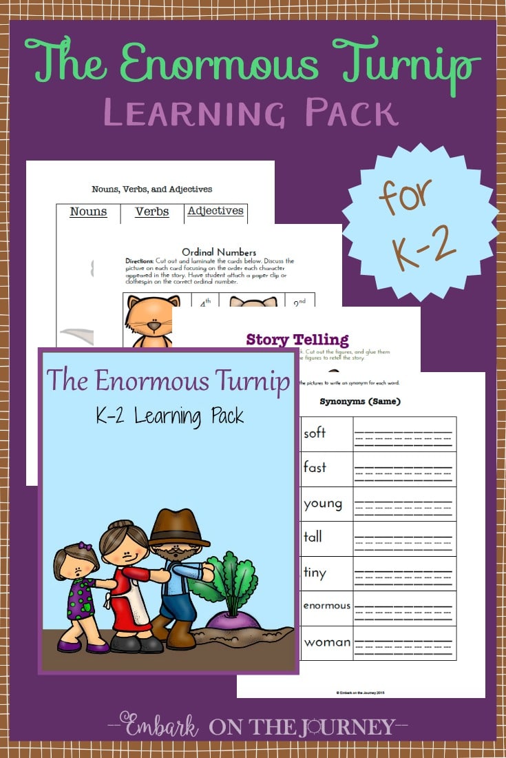 FREE The Enormous Turnip Learning Pack