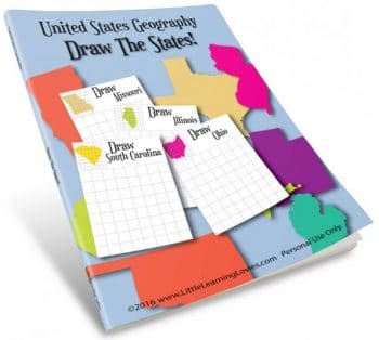 FREE How to Draw the States 50 Page Sample (Limited Time!)
