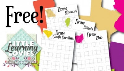 FREE How to Draw the States 50 Page Sample (Limited Time!)