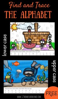 FREE Find and Trace Letters Pack