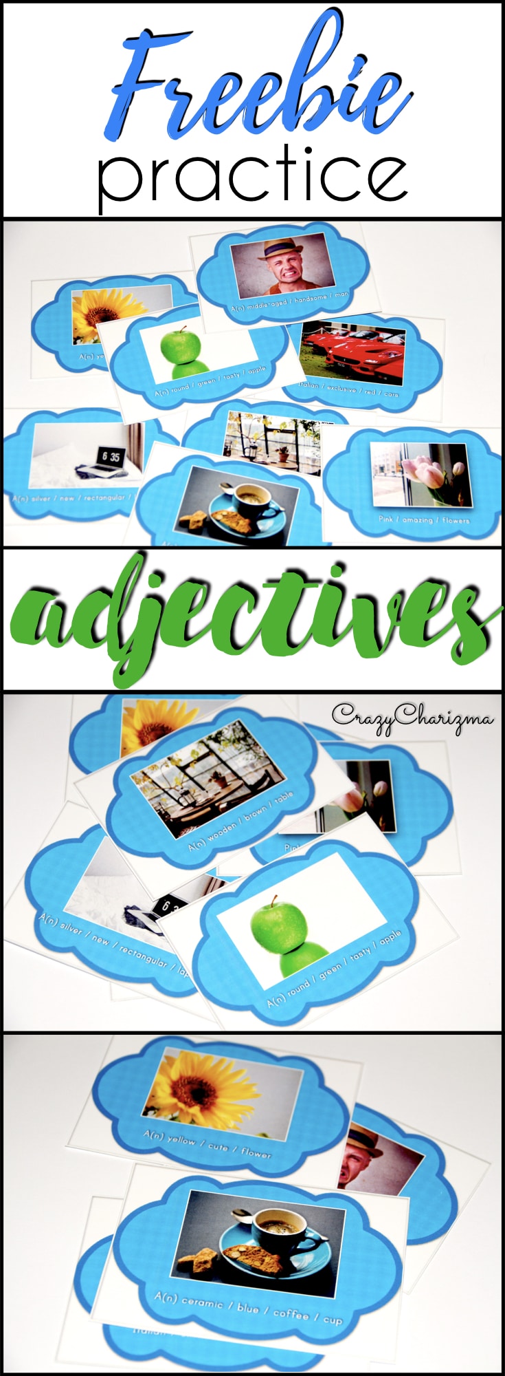 FREE Adjectives Reasources