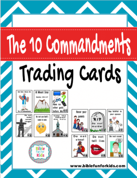 FREE 10 Commandments Trading Cards