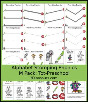FREE Letter M Phonics Pack | Free Homeschool Deals