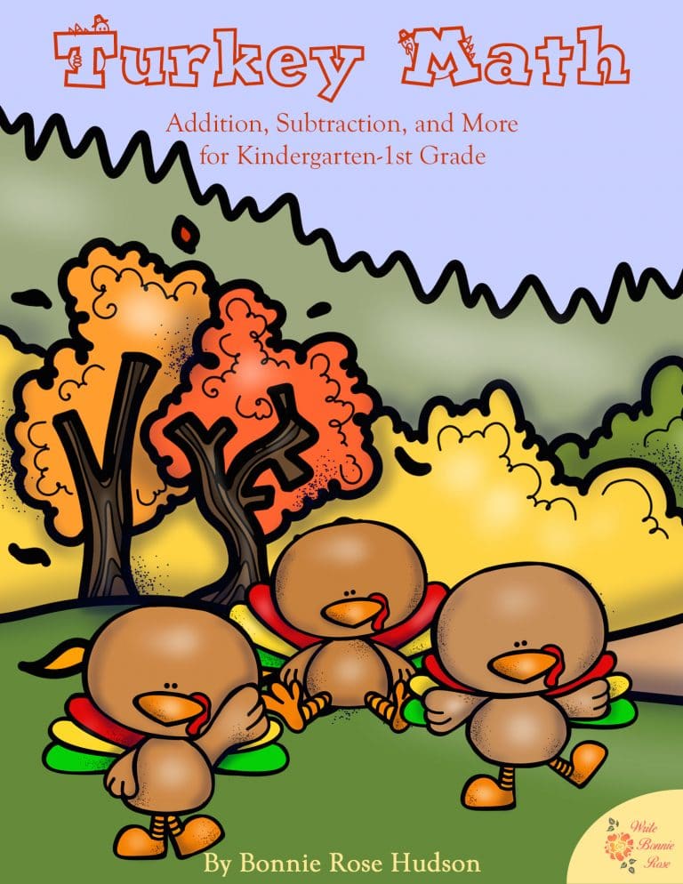 Free Turkey Math Pack (55 Pages!) - Limited Time!