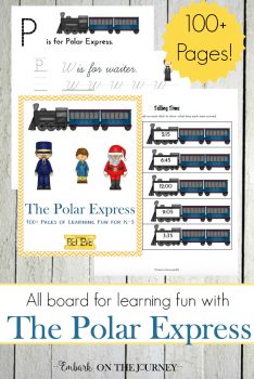 Free Polar Express Printables & Unit Study Ideas (100+ Pages!)