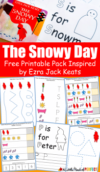 Free The Snowy Day Printable Pack (25 Pages!)
