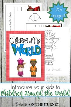 Free Children Around the World Writing Pack (70+ Pages!)