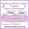 Free Easter Music Lesson w/ Printables