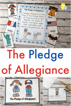 Free Pledge of Allegiance Printables
