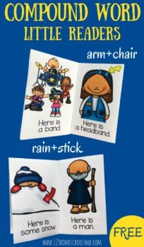 Free Compound Words Readers